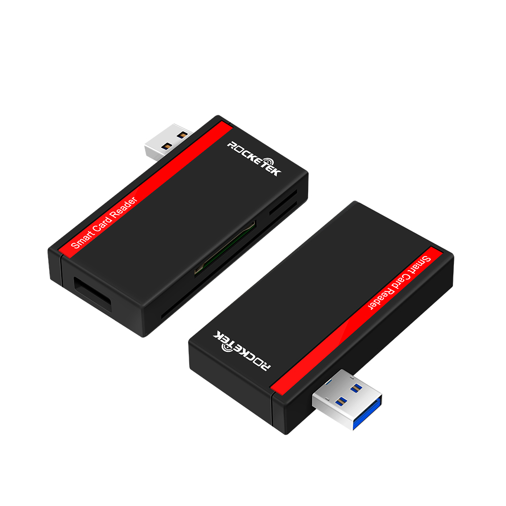 Rocketek USB 3.0 multi Smart Card Reader SD/TF- RT-U3H738 - rocketeck Rocketek USB 3.0 multi Smart Card Reader SD/TF- RT-U3H738 - rocketeck