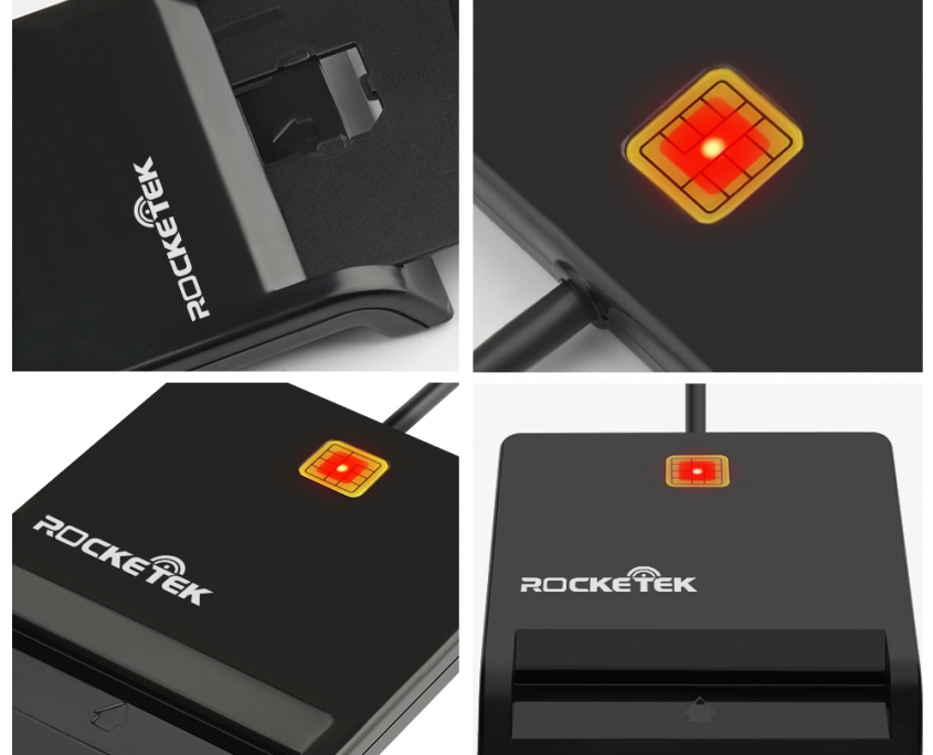 Rocketek Smart Card Reader - RT-SCR1 - rocketeck