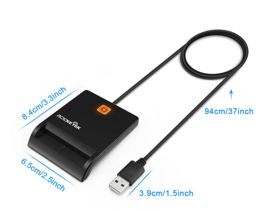 Rocketek Smart Card Reader - RT-SCR1 - rocketeck