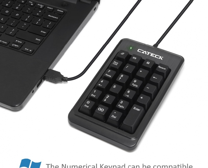 Ergonomic Wired 23 Keys Mini Number Keyboard usb numeric keypad - rocketeck